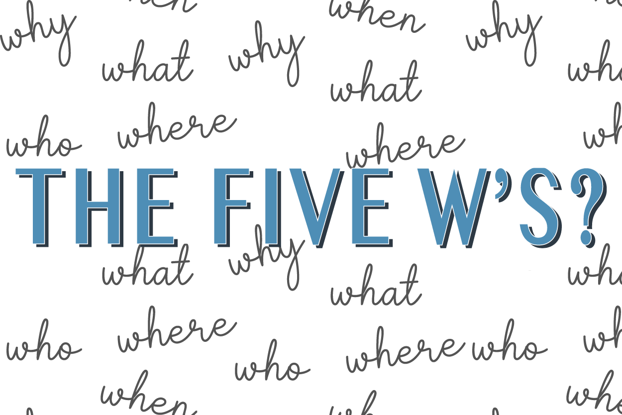 The 5 W s Of Telling Your Story In The Lights The 5 W s Of Telling Your Story In The Lights